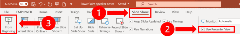 How To Add Speaker Notes In PowerPoint (Quick & Easy!) - The Flexible ...
